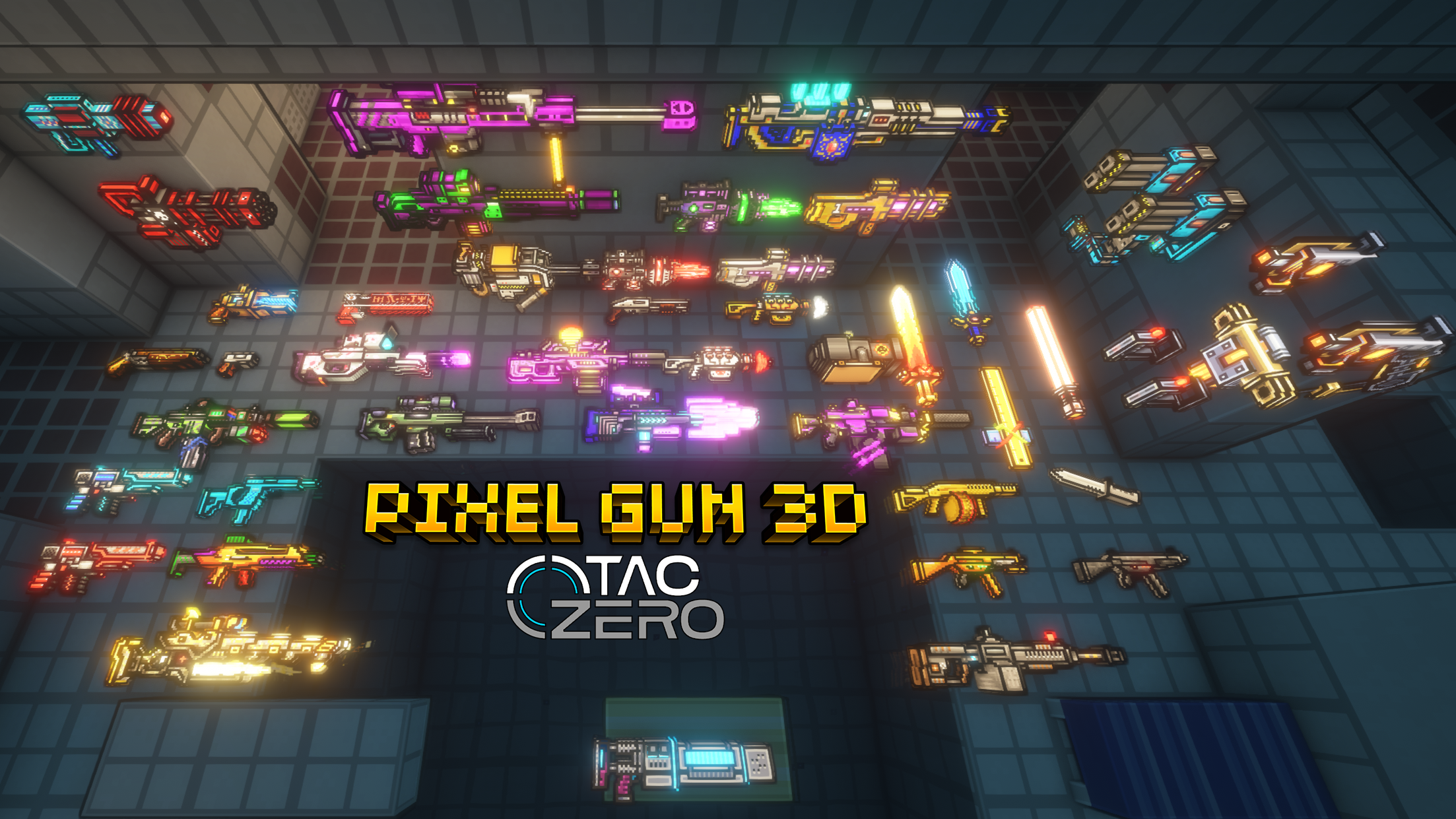 [TaCZ]Pixel Gun 3D Classic Gun Pack - Minecraft Customization - CurseForge